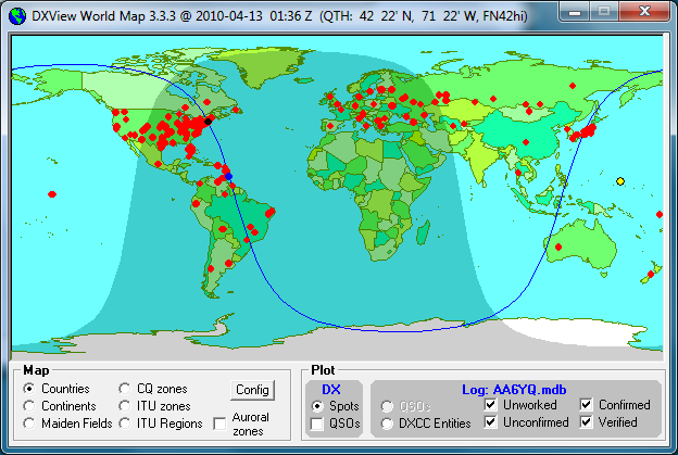 Reverse Beacon Network with DXLab